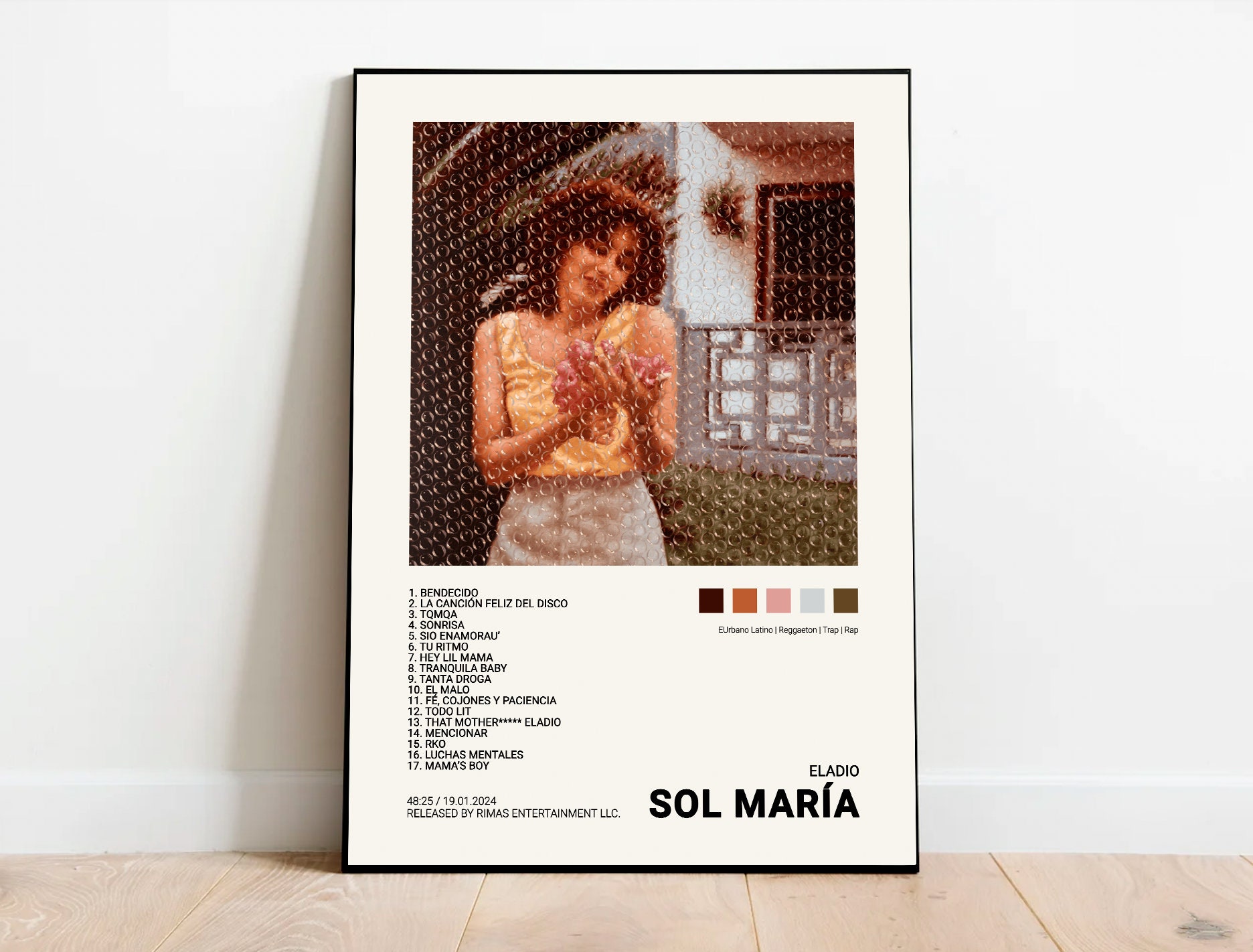 Eladio Carrion / Sol María / Digital Printable, Album Cover, Poster ...