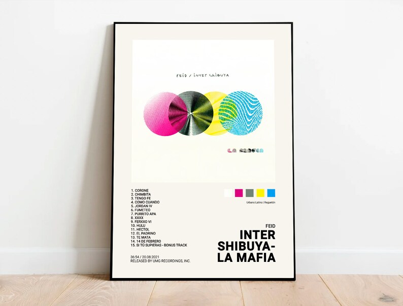 Feid / INTERSHIBUYA LA MAFIA / Digital Printable, Album Cover, Poster ...