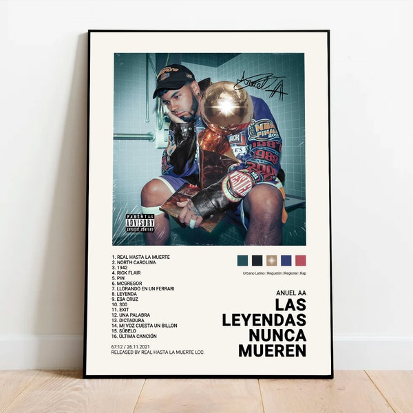 Anuel Album Poster - Etsy