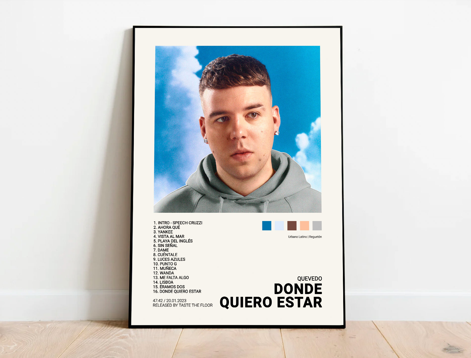 Quevedo / DONDE QUIERO ESTAR / Imprimible digital portada del - Etsy España