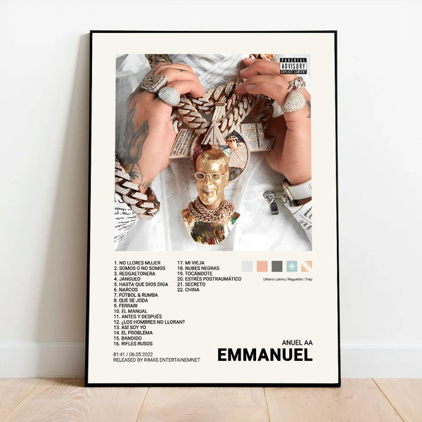 Anuel Album Poster - Etsy