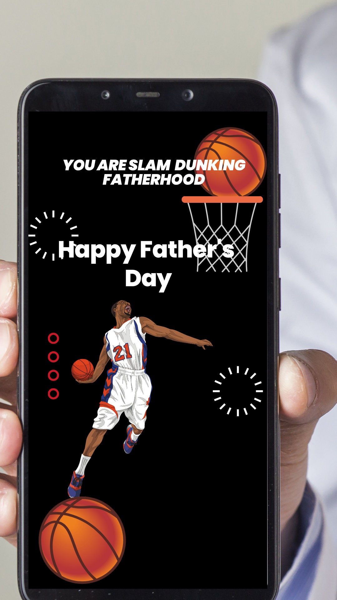 Digital Animated Fathers Day Card Sports Animated - Etsy
