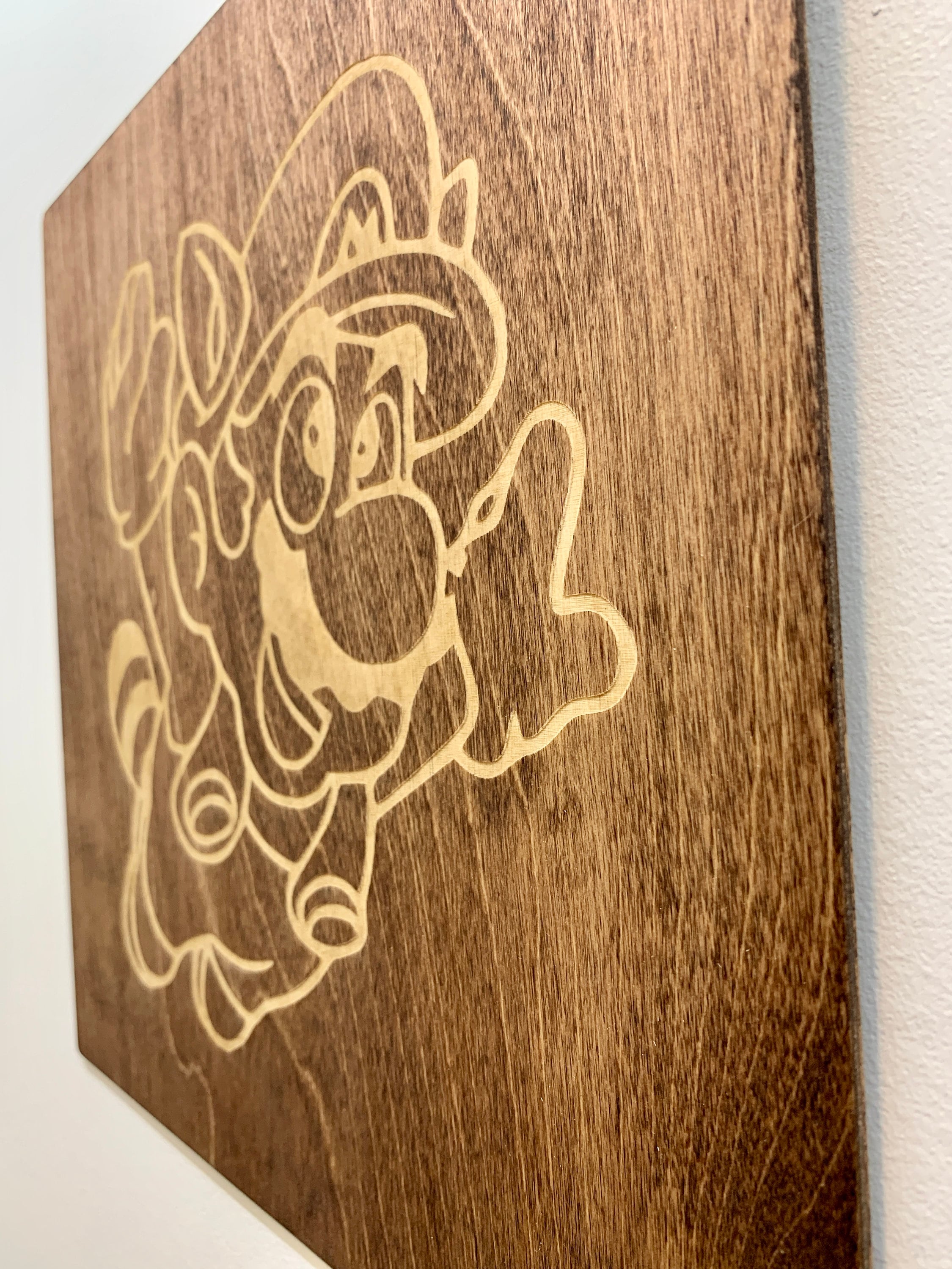 12"x12" Super Mario Engraved Wall Art - Raccoon Mario - Etsy