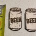 Miniature Wooden Beers Bottles, Cans, Pitcher - Etsy
