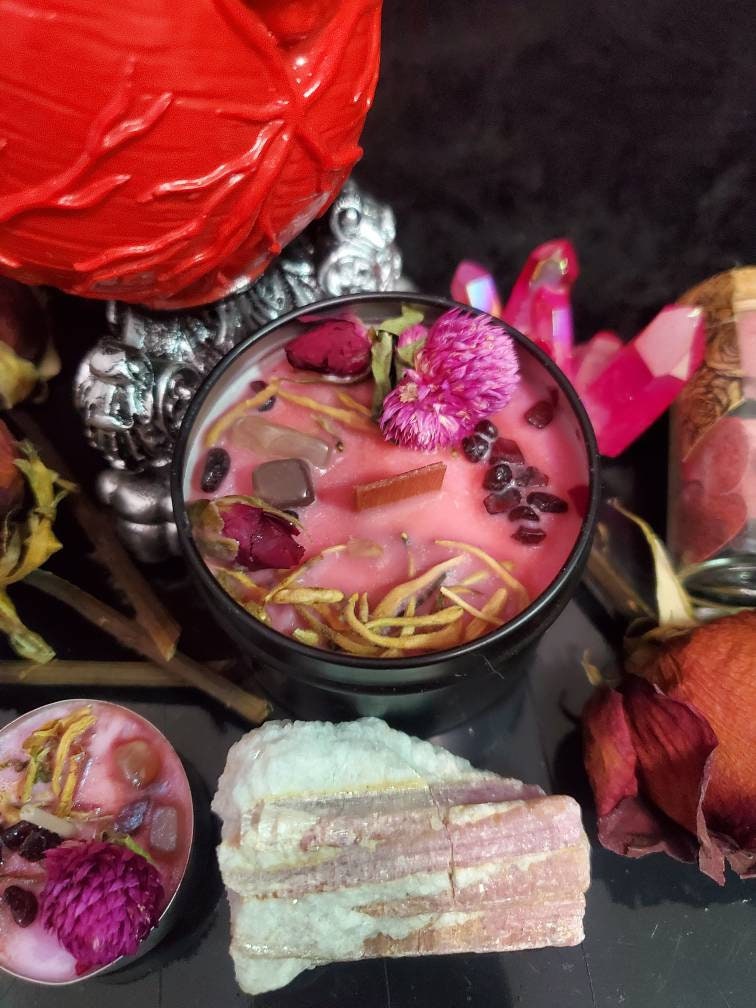 Endless Love Waxing Gibbous Moon Phase Intention Candle - Etsy