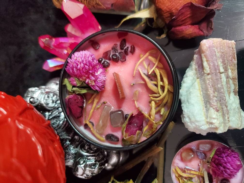 Endless Love Waxing Gibbous Moon Phase Intention Candle - Etsy