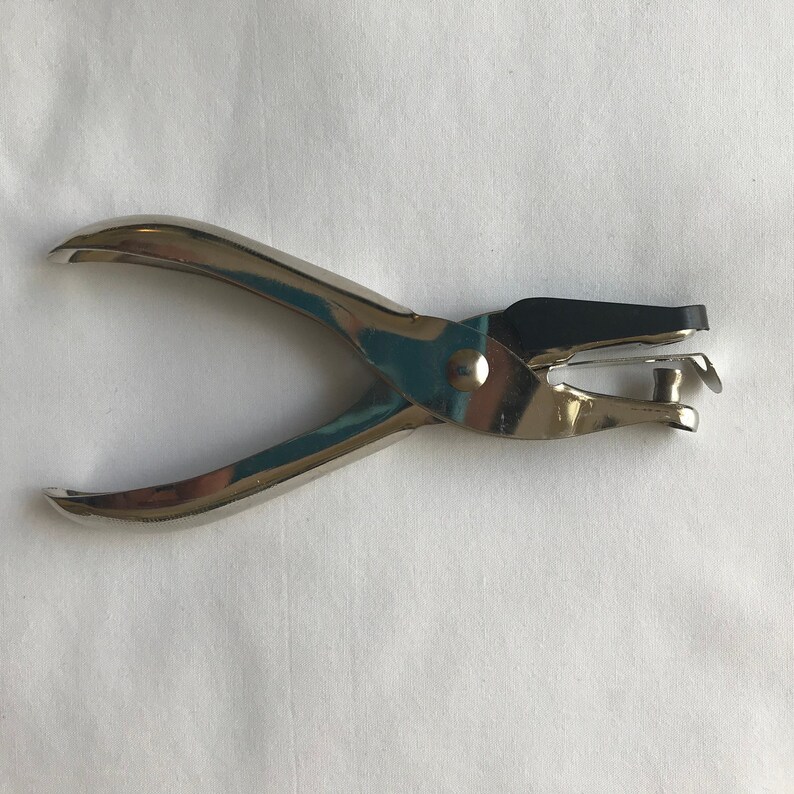 Paper Hole Punch, Single Hole Papers Punching Tool, 5 In. - Etsy
