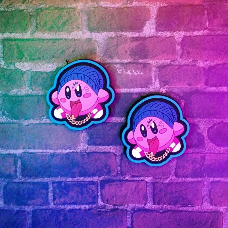 Cry Baby V6: Kirby Ranger Eyes PVC Patches EDC Everyday - Etsy