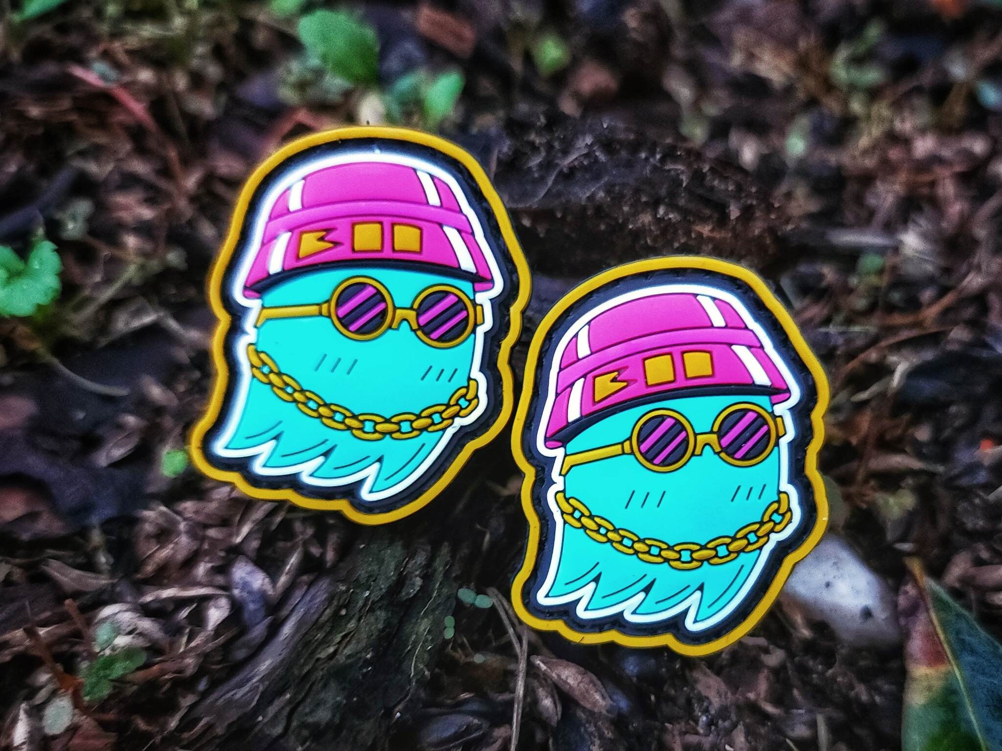 Inky Ghost Ranger Eyes PVC Patches EDC Everyday Carry - Etsy