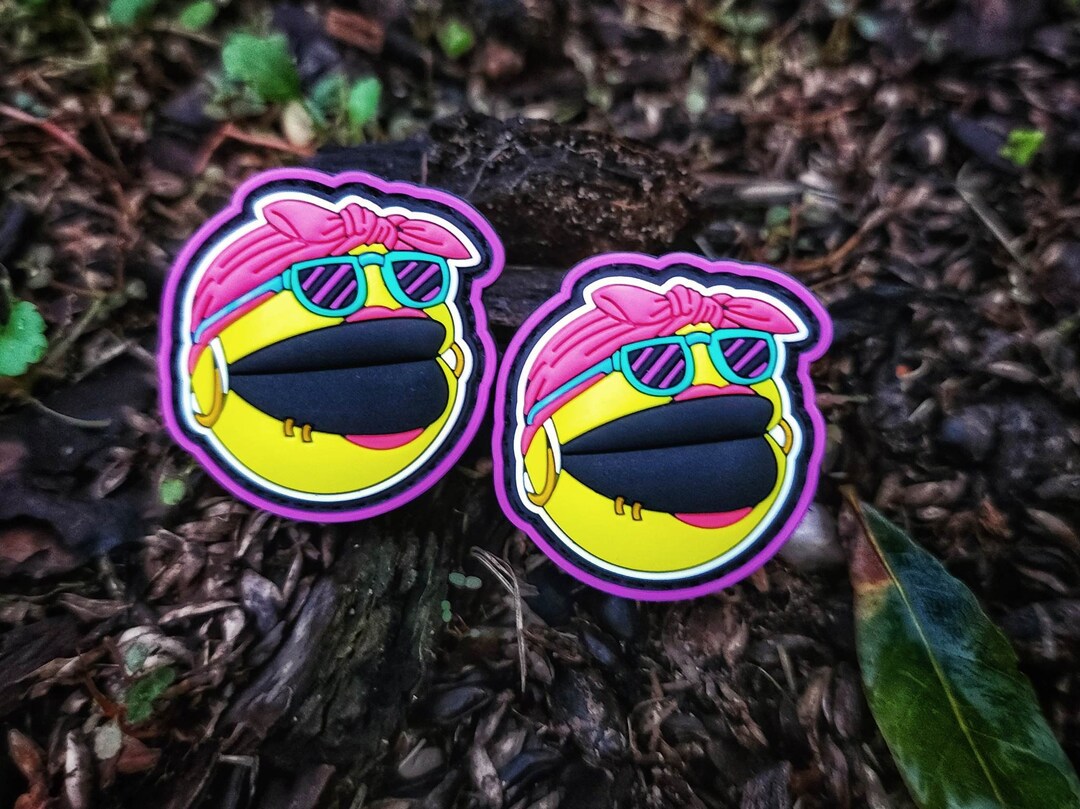 Mrs Pacman Ranger Eyes PVC Patches EDC Everyday Carry - Etsy