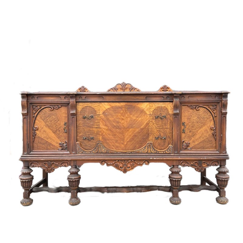 Victorian Wood Century Buffet - Etsy