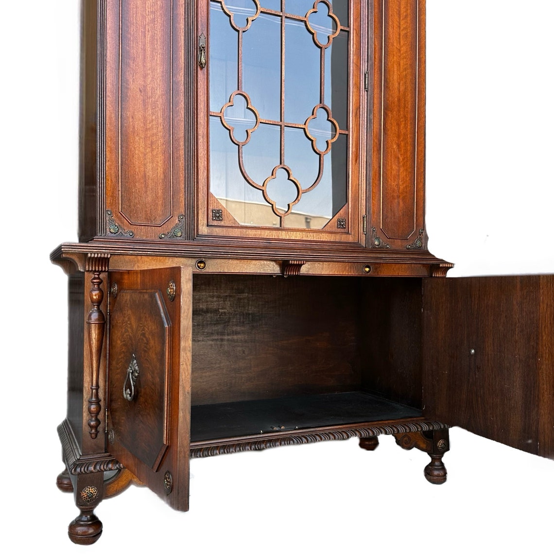 FREE SHIPPING ** Restored Vintage Gothic Jacobean Early 1900s Solid ...