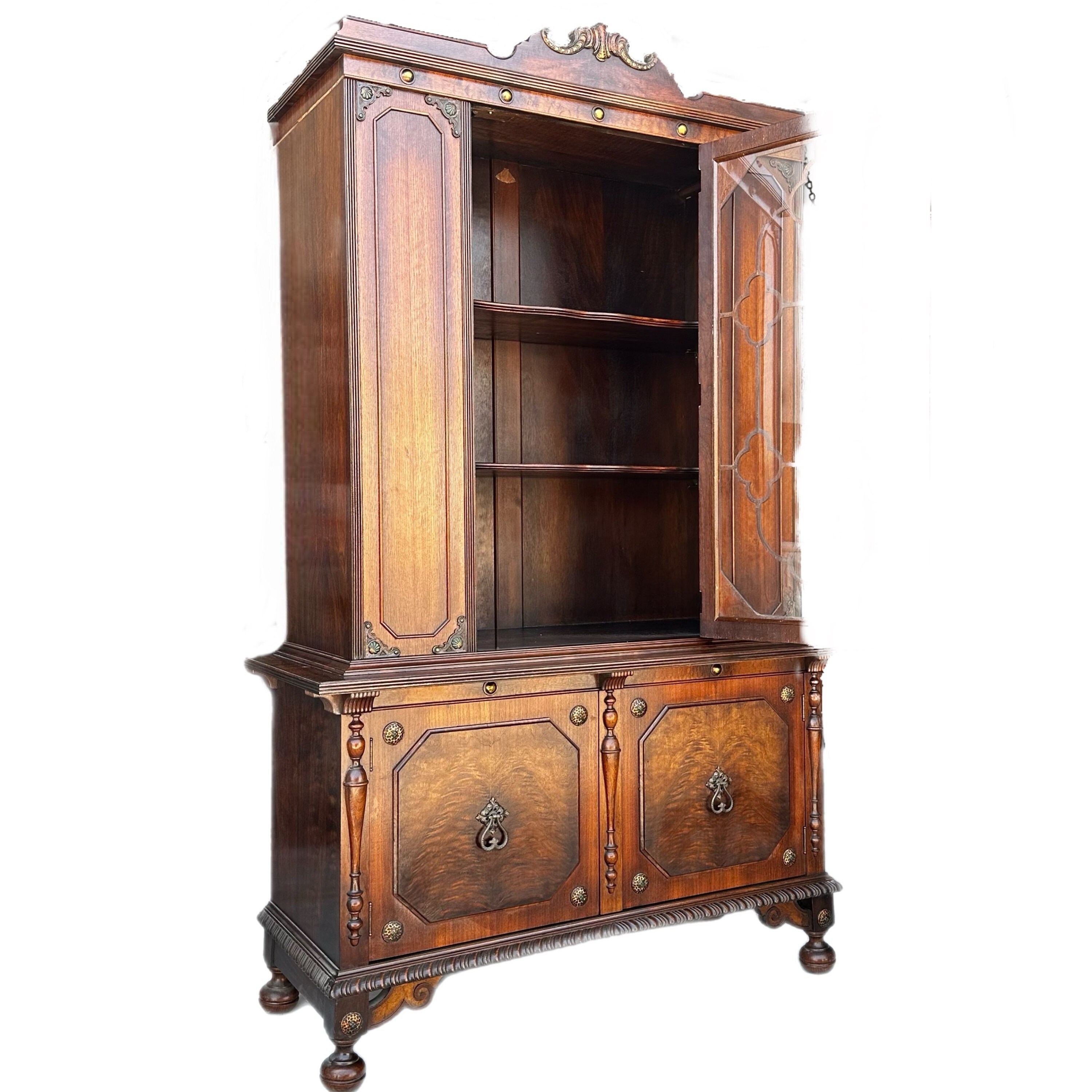 FREE SHIPPING ** Restored Vintage Gothic Jacobean Early 1900s Solid ...