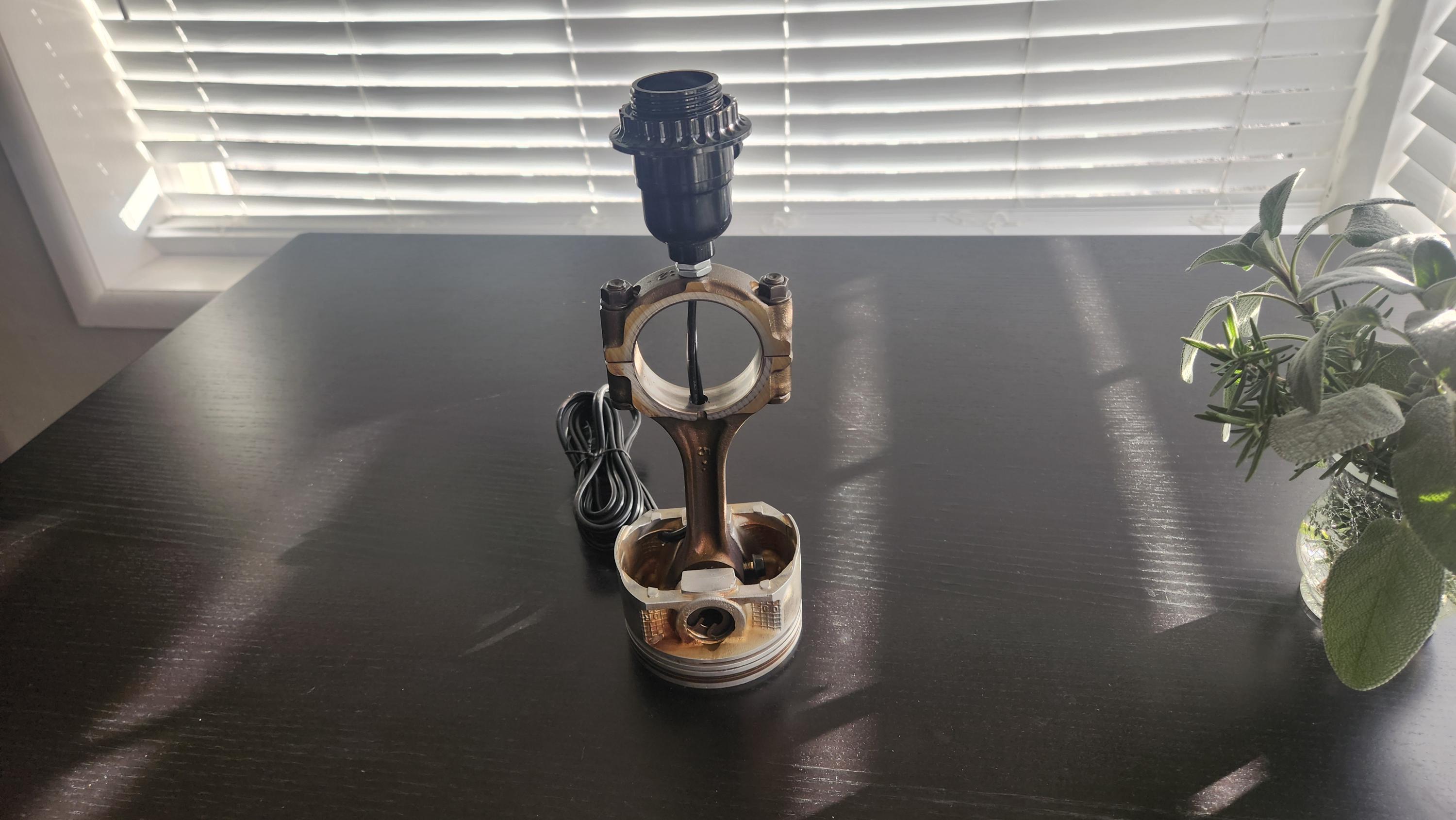 Piston Lamps pair - Etsy