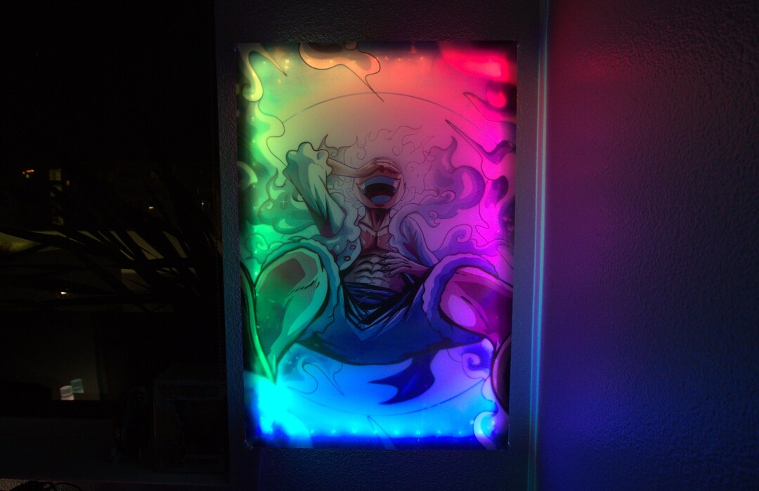 Wood Frame With RGBIC Backlighting for Wall Art - Etsy