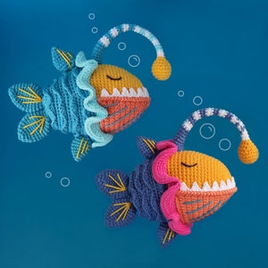 Crochet Pattern Sunny the Anglerfish | Amigurumi Crochet | PDF Pattern ...