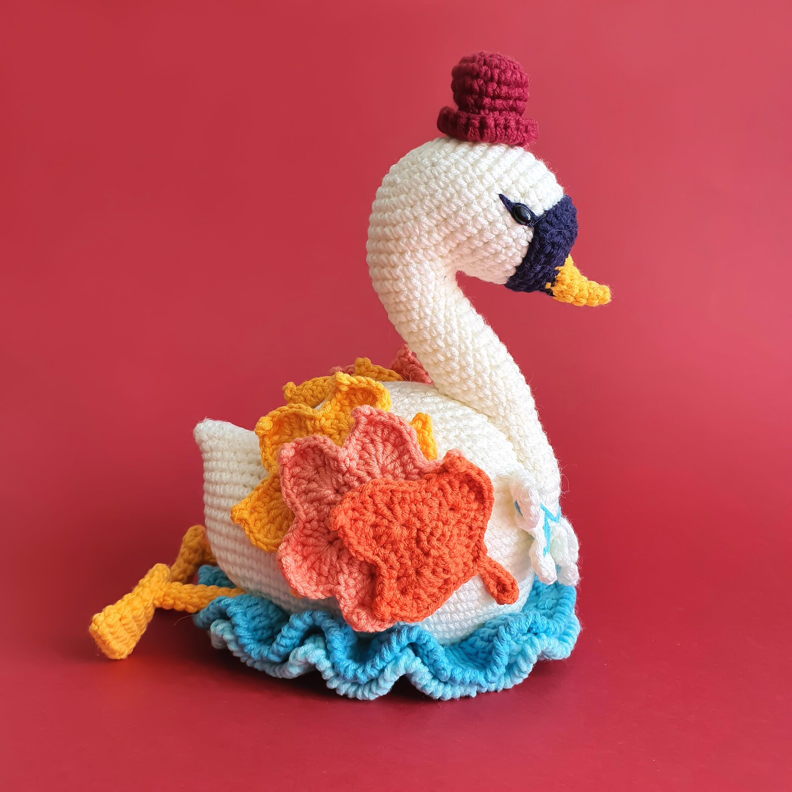 Crochet Pattern Naomi the Swan Amigurumi Crochet PDF - Etsy
