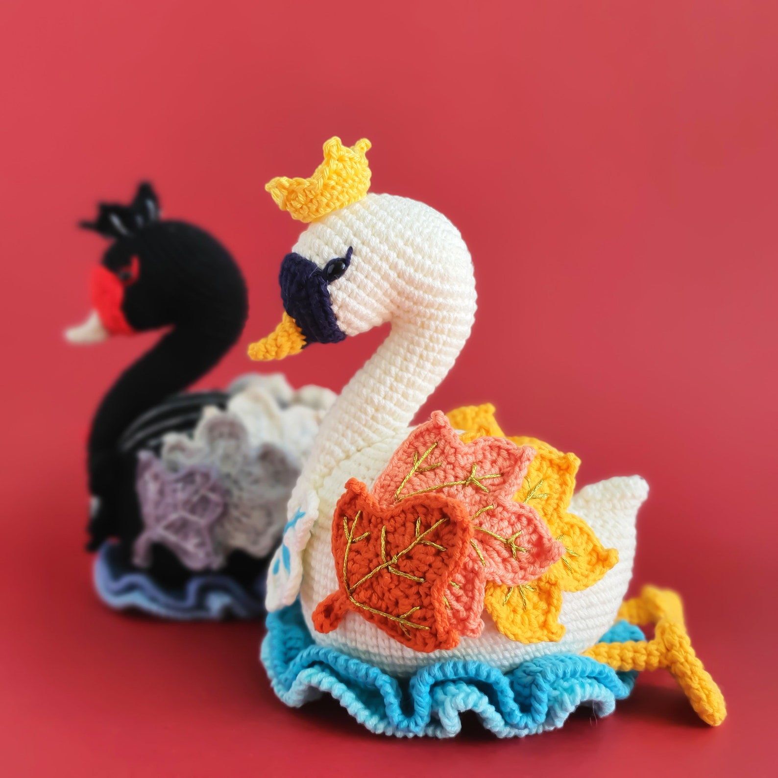 Crochet Pattern Naomi the Swan Amigurumi Crochet PDF - Etsy