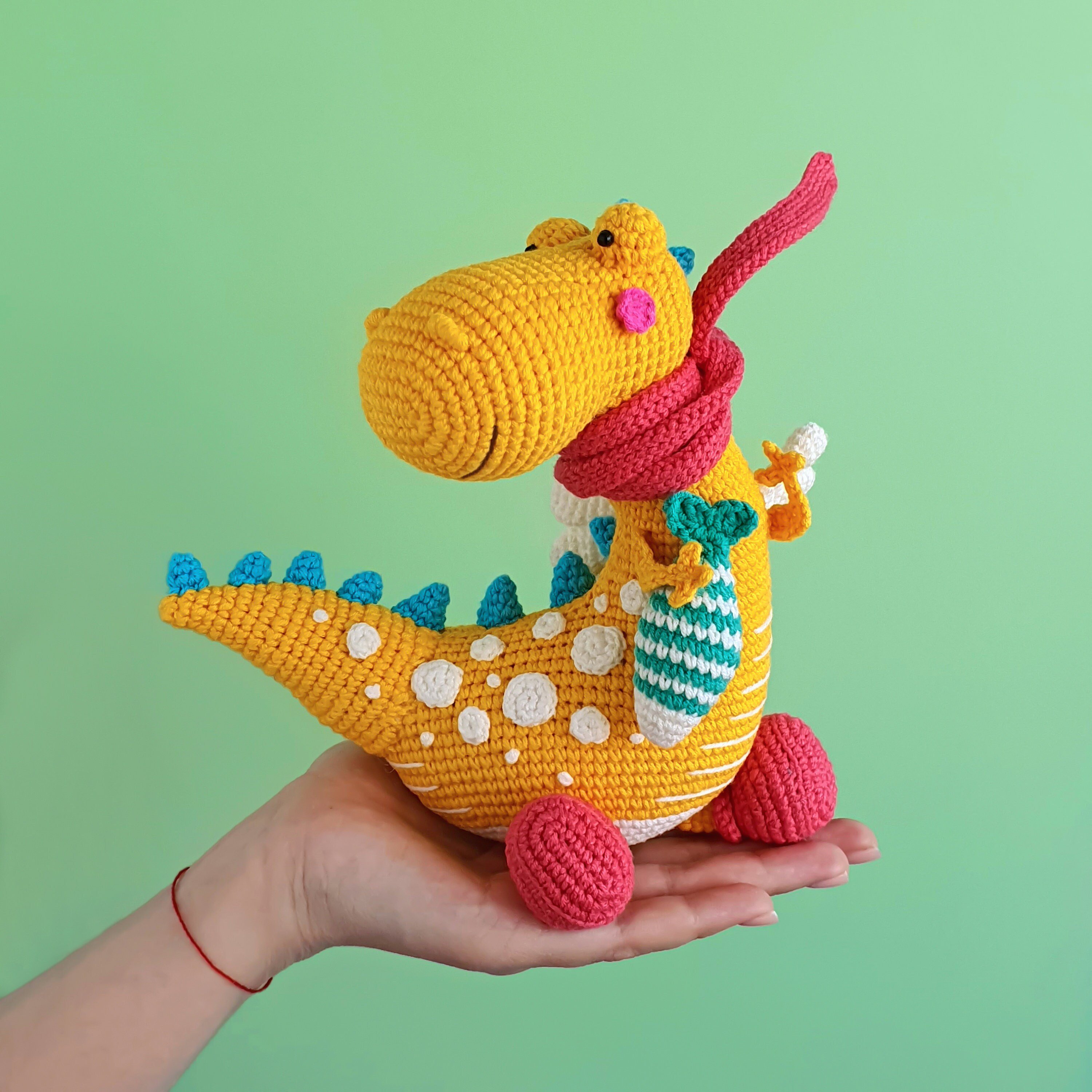 Crochet Pattern Tim the Flying Dragon Amigurumi Crochet - Etsy