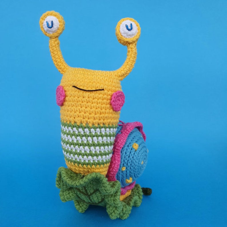 Crochet Pattern Rio the Snail Amigurumi Crochet PDF - Etsy
