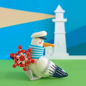 Crochet Pattern Harry the Albatross | Amigurumi Crochet | PDF Pattern ...