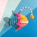 Crochet Pattern Sunny the Anglerfish | Amigurumi Crochet | PDF Pattern ...