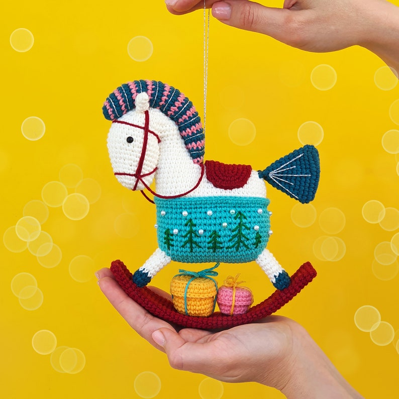 Crochet Pattern Rocking Horse Amigurumi Crochet PDF - Etsy