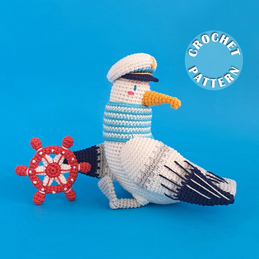 Crochet Pattern Harry the Albatross | Amigurumi Crochet | PDF Pattern ...