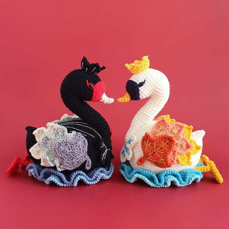 Crochet Pattern Naomi the Swan Amigurumi Crochet PDF - Etsy