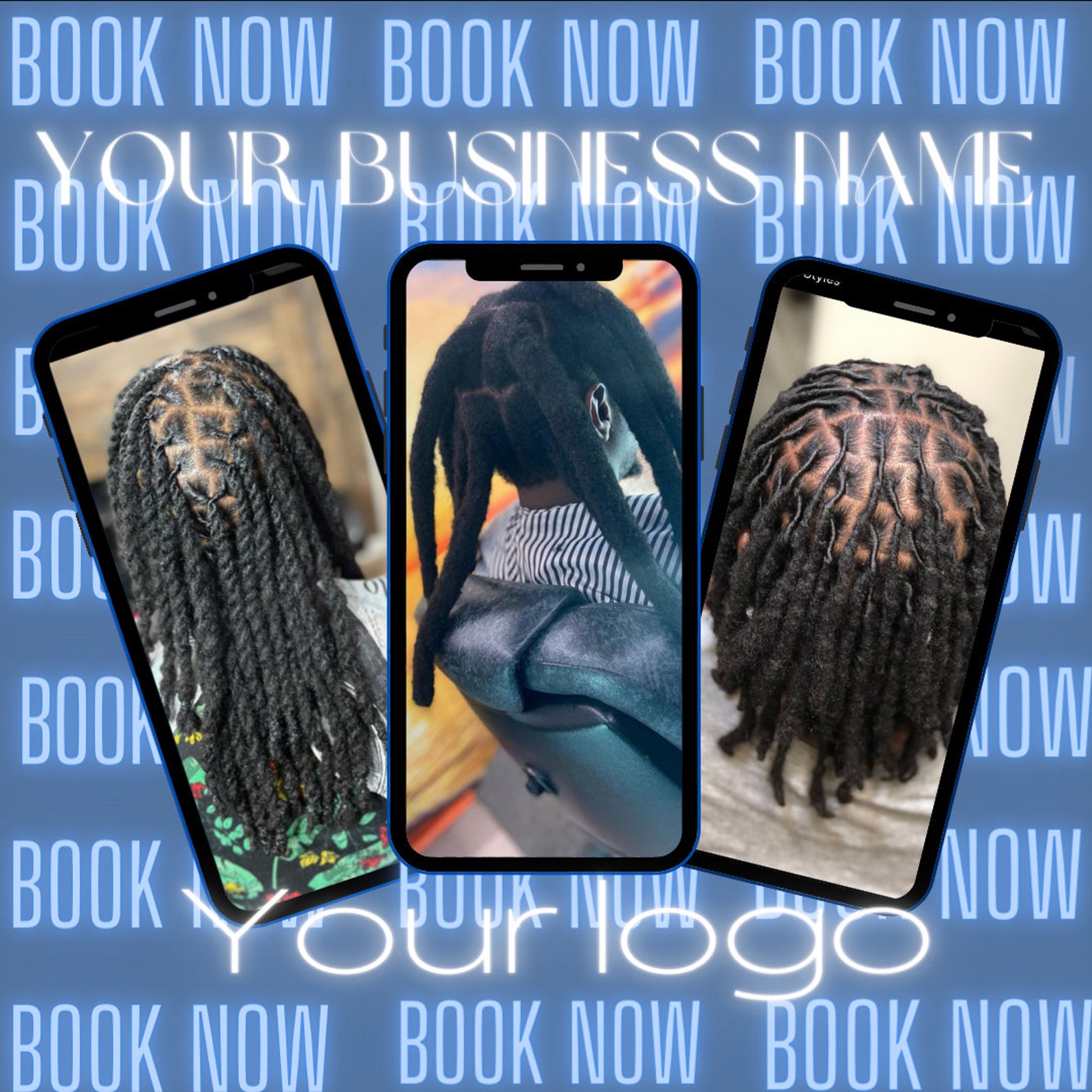 Loc Flyers Dreads Install Braiding Flyer - Etsy