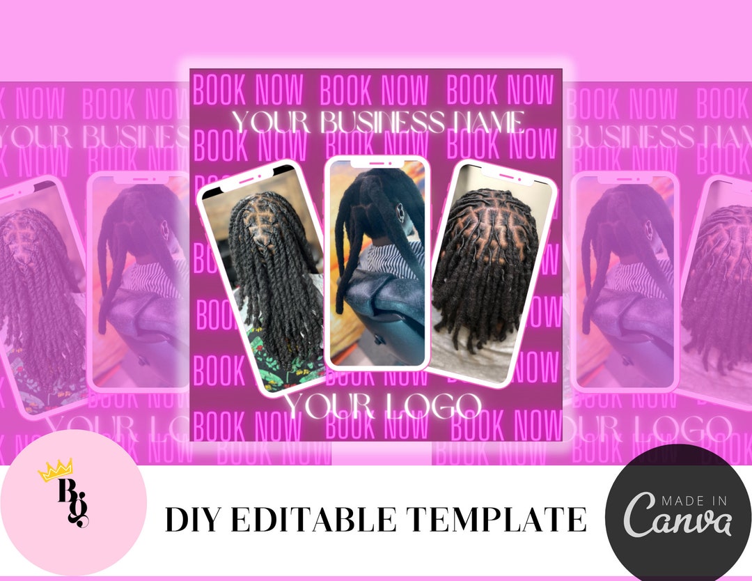 Loc Flyers Dreads Install Braiding Flyer - Etsy