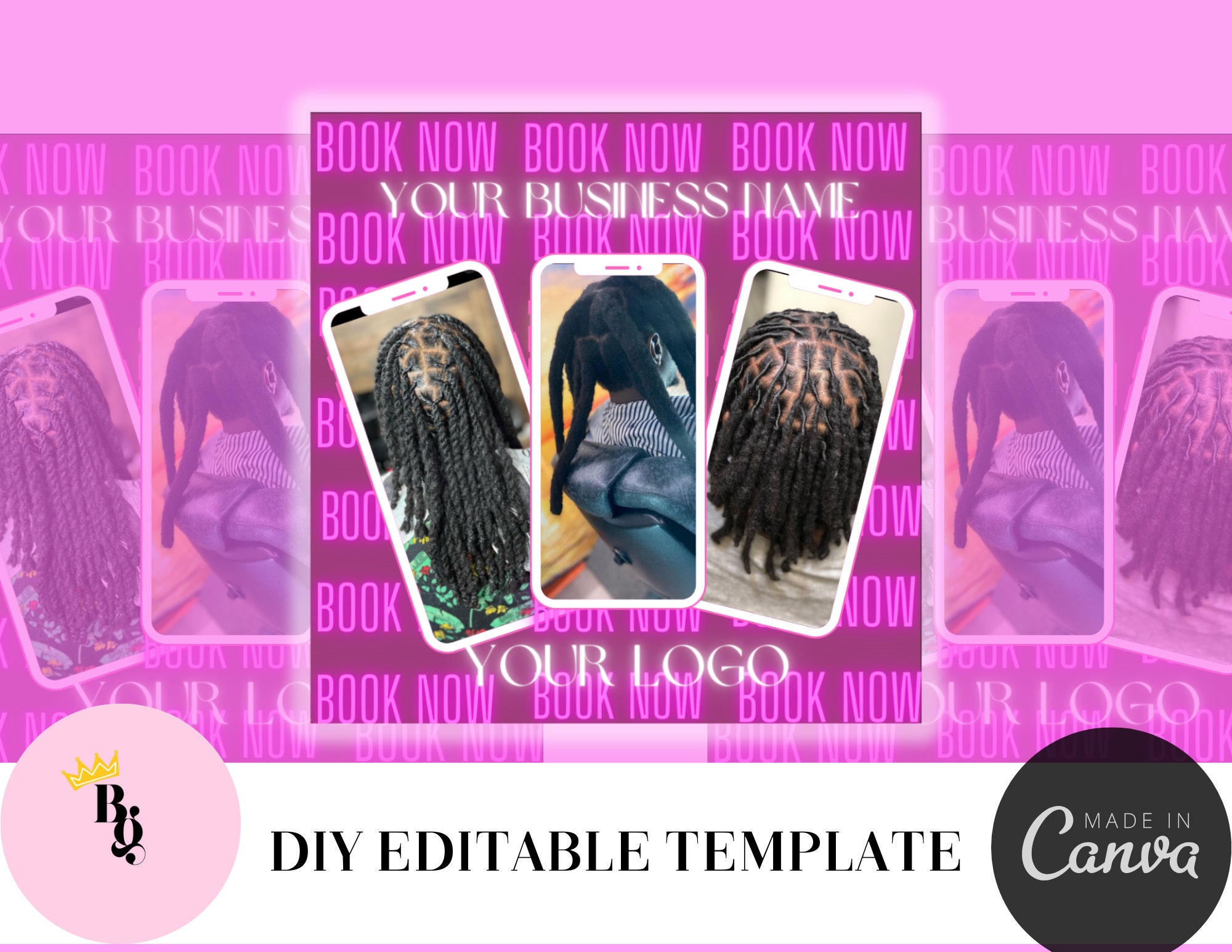 Loc Flyers Dreads Install Braiding Flyer - Etsy