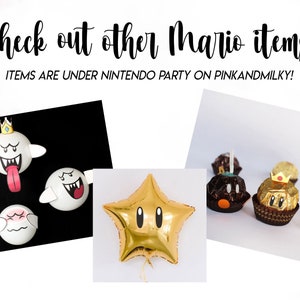 Printable Mystery Block and Brick Treat Boxes With Coins, 2D Mario ...