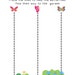 Prewriting Garden Line Tracing Worksheets for Preschool, Fine Motor ...