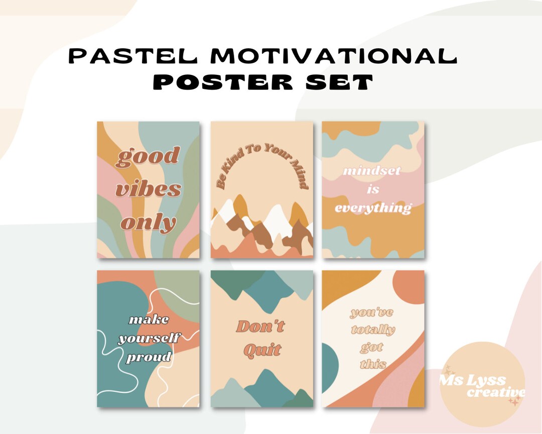 Classroom Decor, Classroom Posters, Motivational Posters, Boho Decor ...