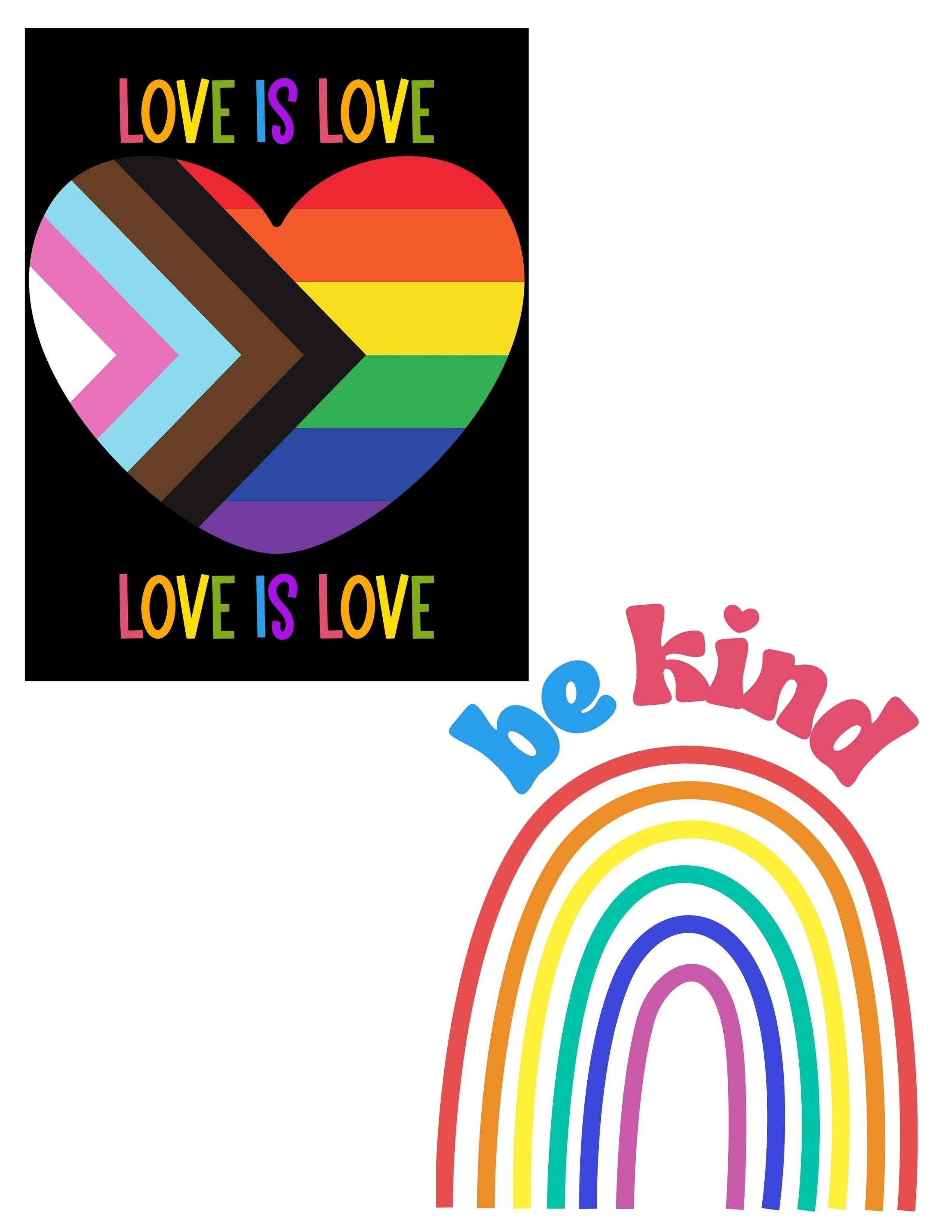 Diversity Pride Inclusion Poster Bundle LGBTQ Decor - Etsy