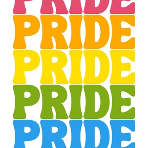 Pride Poster Set, Set of 6 Pride Classroom Posters, Decor Poster Set ...