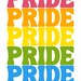 Pride Poster Set, Set of 6 Pride Classroom Posters, Decor Poster Set ...