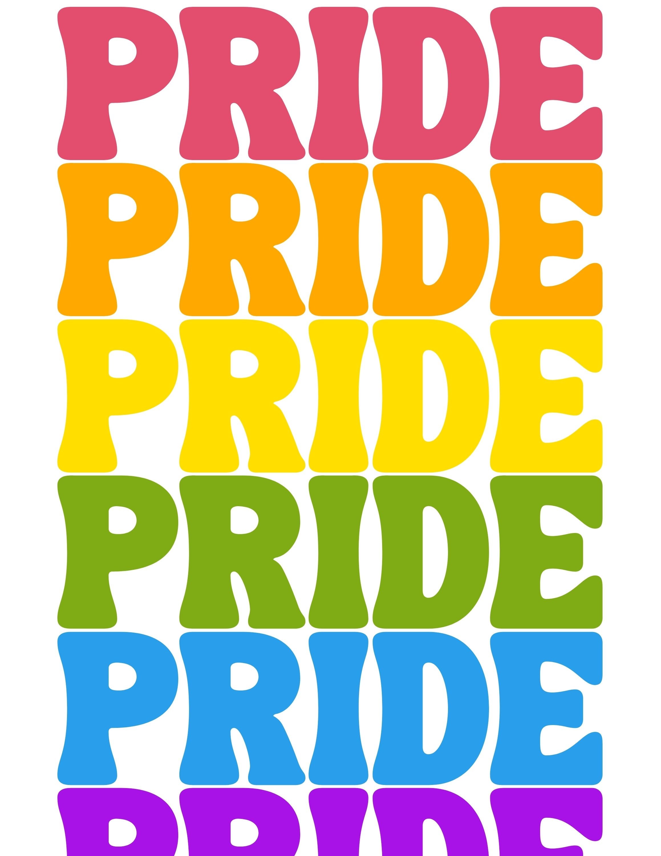Pride Poster Set, Set of 6 Pride Classroom Posters, Decor Poster Set ...