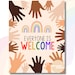 Everyone is Welcome Classroom Poster, Inclusive Posters, Decor Poster ...