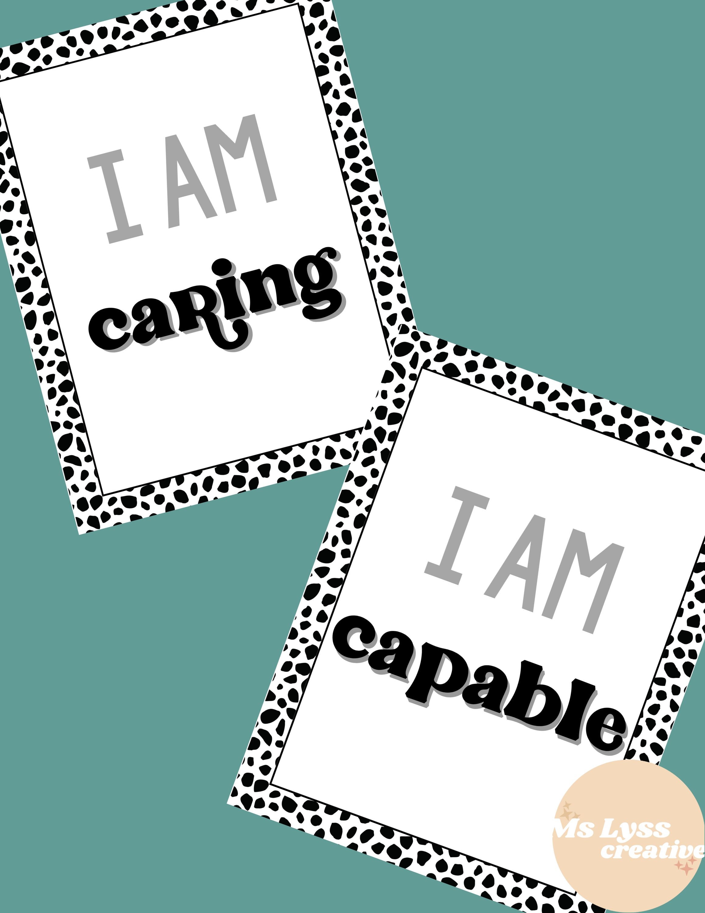 Affirmation Poster Set, Self Love Posters, Classroom Prints, Classroom ...