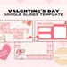 Valentine's Day Google Slides Template, Compatible With Google Slides ...