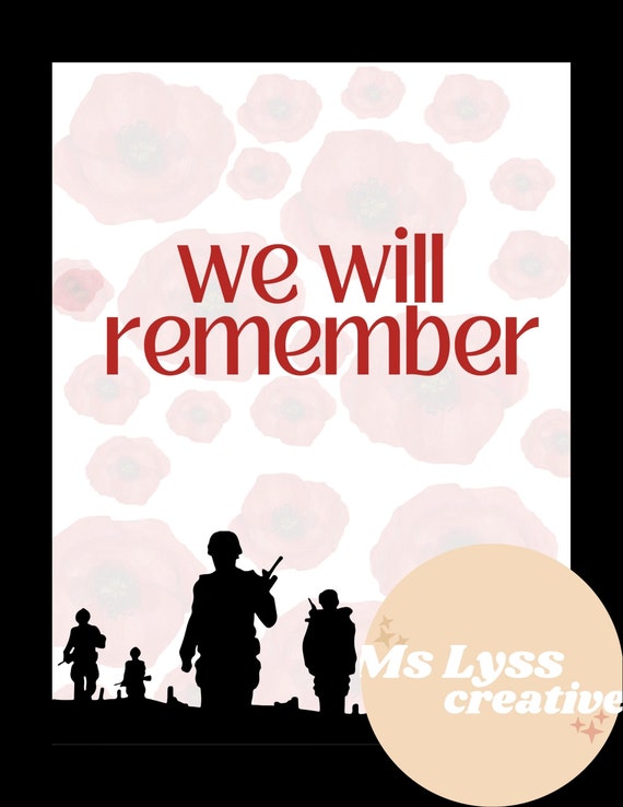 Remembrance Day Poster Quotes