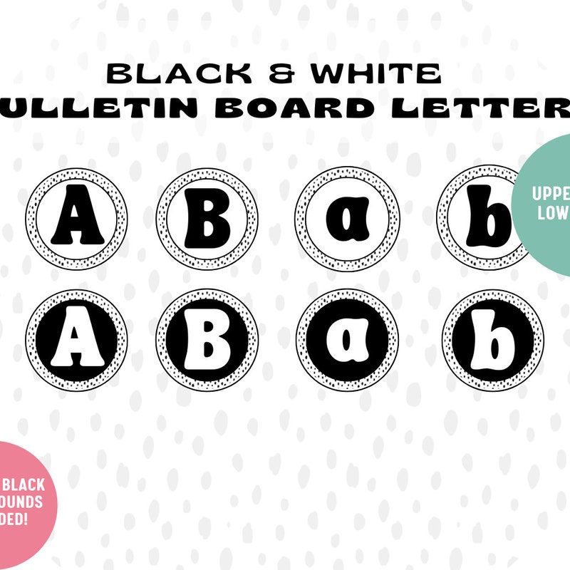 Bulletin Board Letters - Etsy