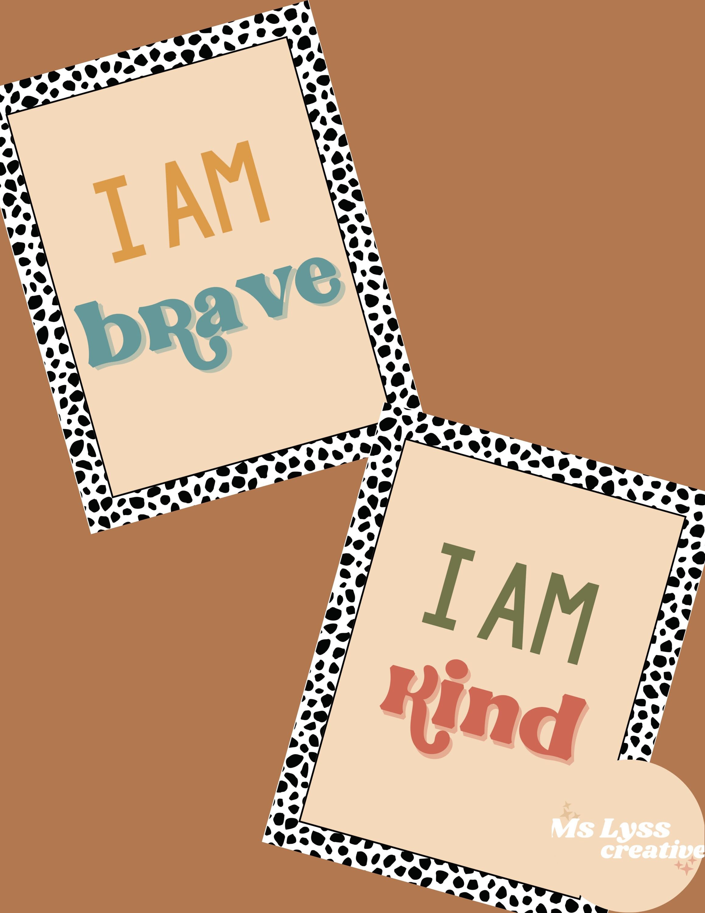 Affirmation Poster Set Self Love Posters Classroom Prints - Etsy