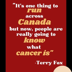 Terry Fox Quotes, Poster Set, Canadian Hero, Classroom Posters ...
