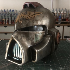 Ultramarine Helmet - Etsy