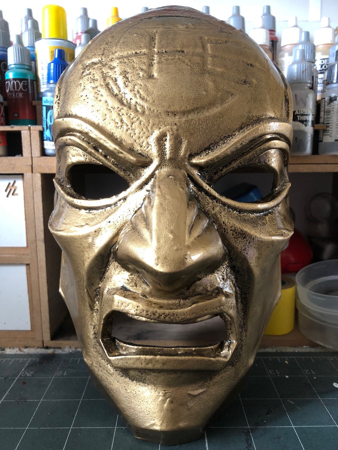 Dishonored Overseer Prop Cosplay Mask Helmet Display Prop - Etsy