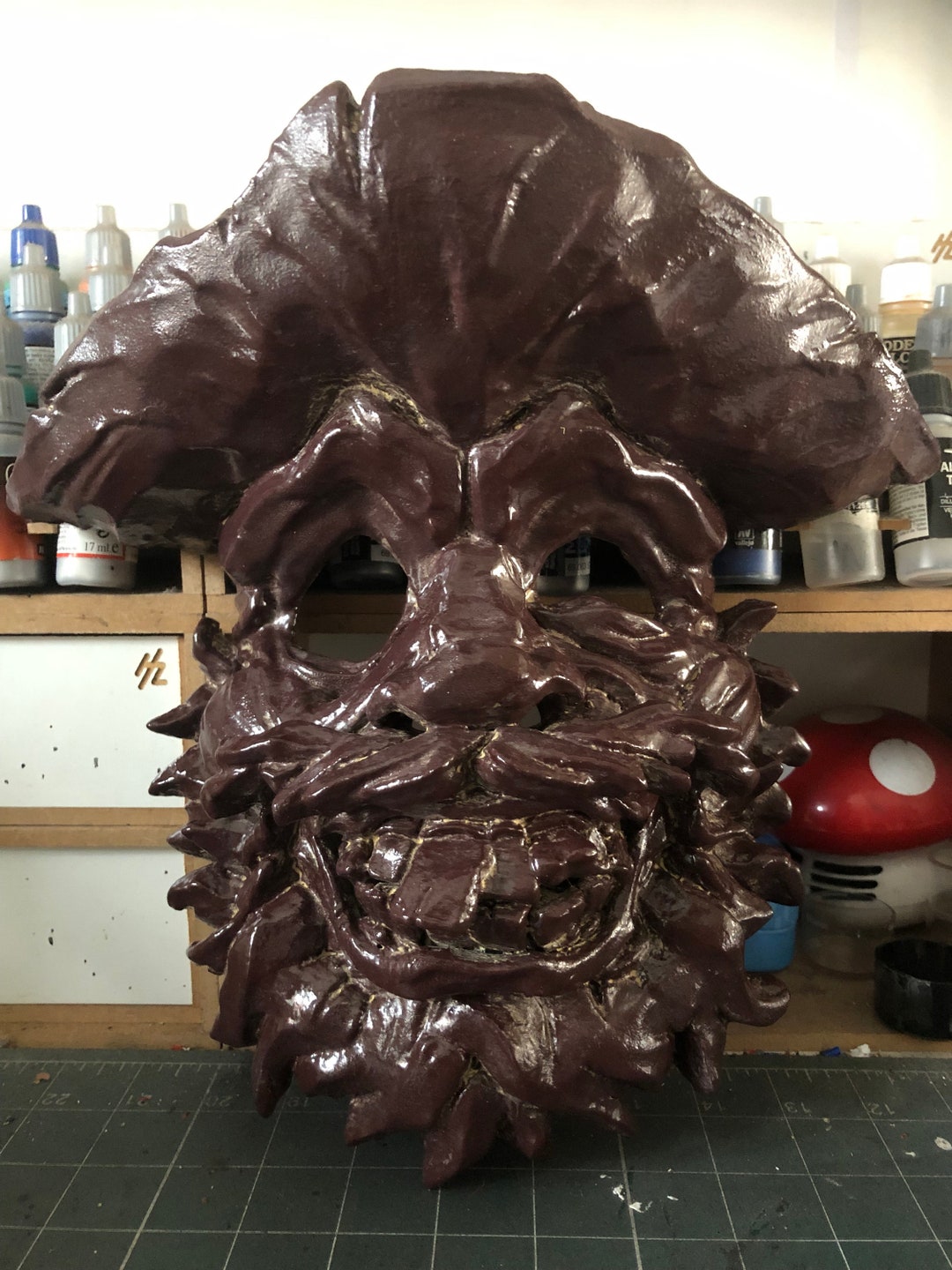Prospector Inscryption Painted Mask Helmet Display 3D Printed Cosplay ...