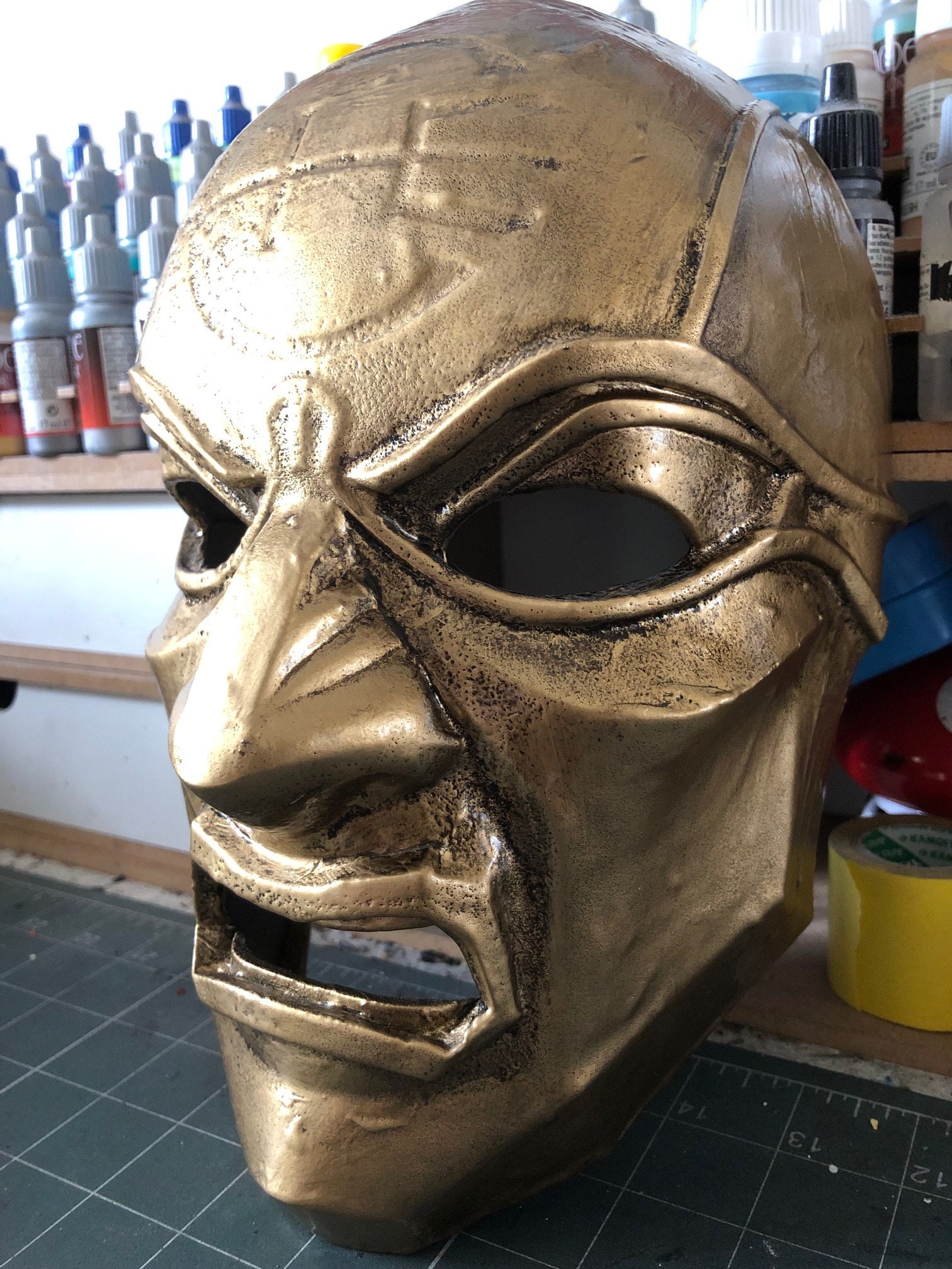 Dishonored Overseer Prop Cosplay Mask Helmet Display Prop - Etsy